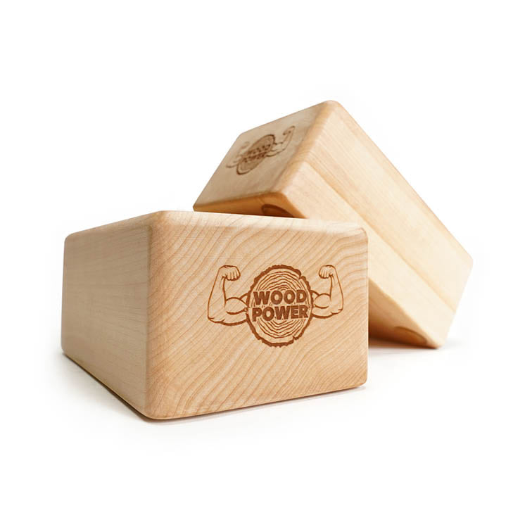 WoodPower® Handstand Wood Balancing Blocks - Flat Edition
